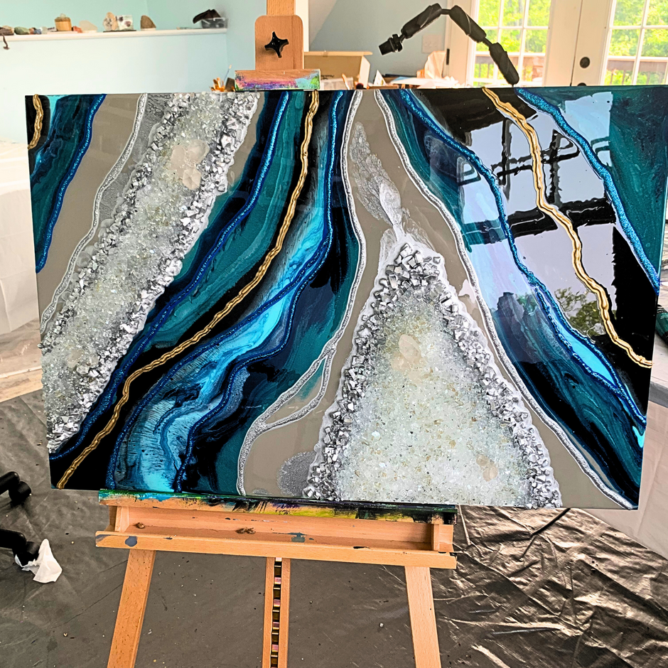 Geode Art – Embers Glow Studio